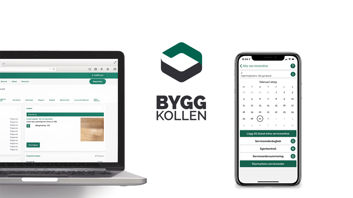 Byggkollen - Produkt - Web